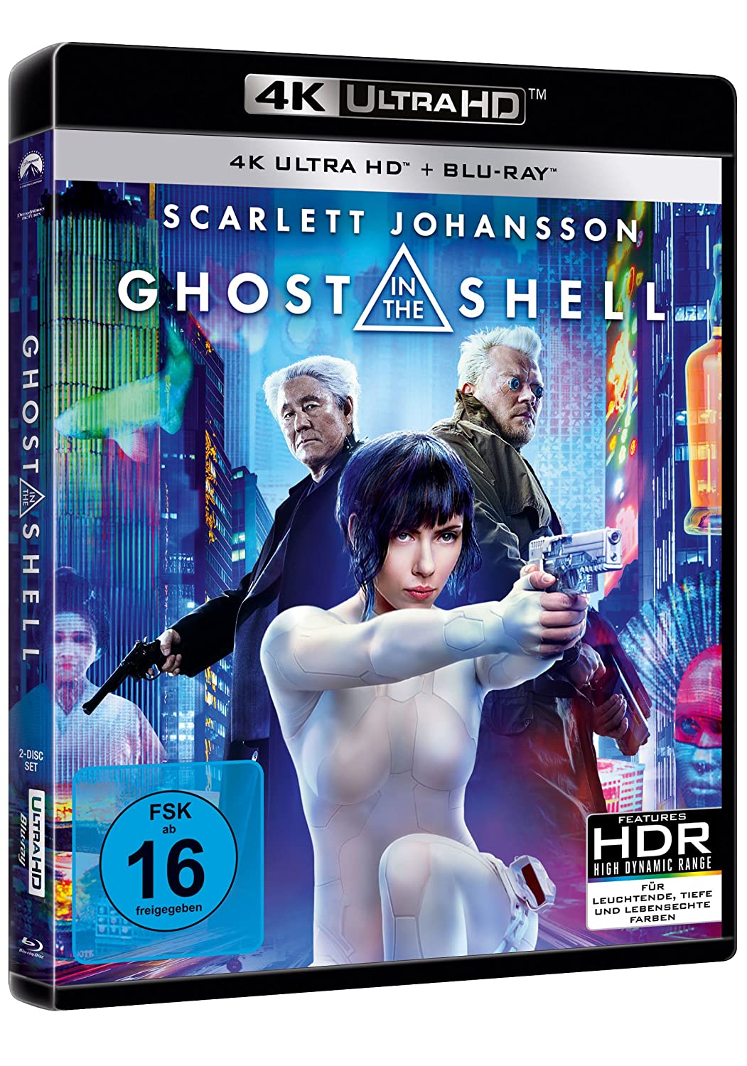 Ghost in the Shell 4K Blu-ray: Spezifikationen und Filminfos