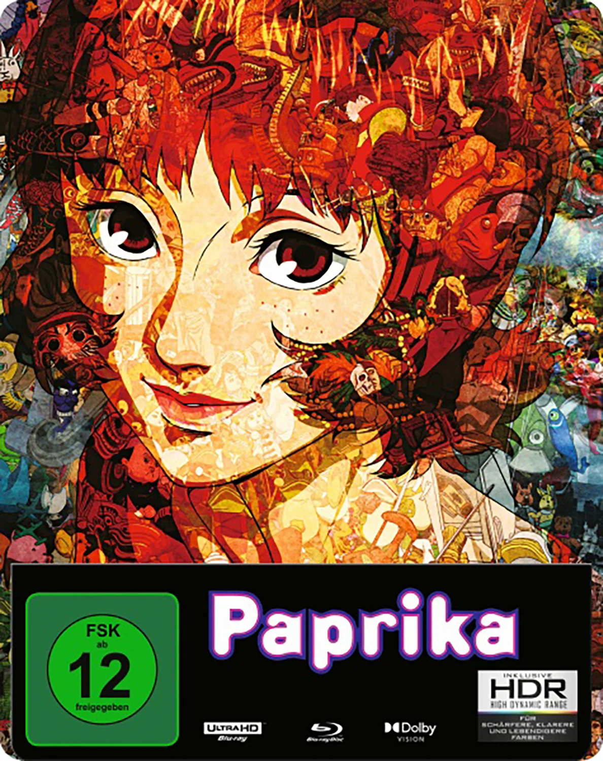 Paprika 4K Steelbook: Spezifikationen und Filminfos