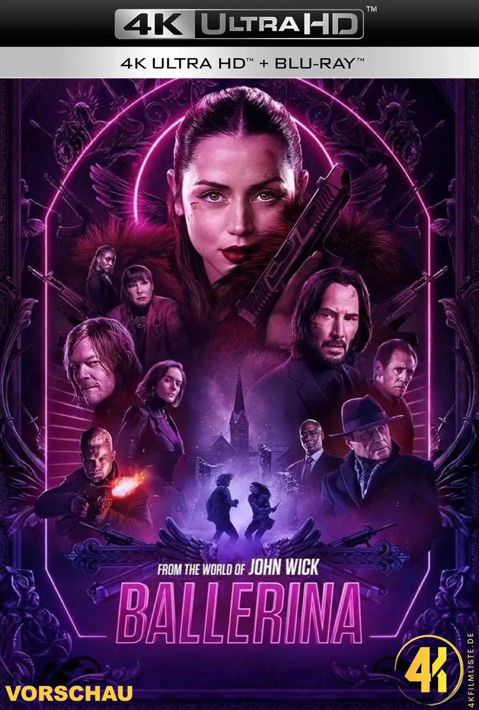 Ballerina 4K Steelbook: Spezifikationen und Filminfos